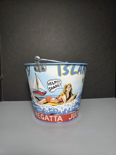 Jaws 50th Anniversary Popcorn Shark Chum Bucket July 4th Regatta Amity ...