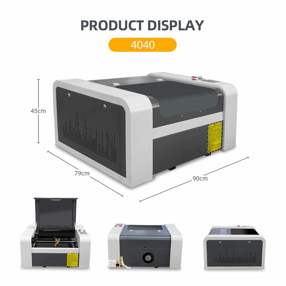 RECI 100W 400*600mm Co2 Laser Cutter RUIDA Engraver Cutting Machine ...