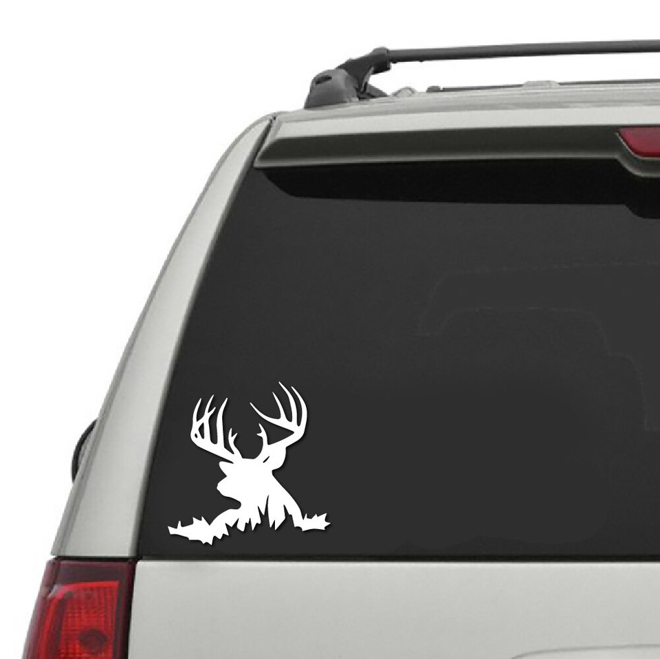 Buck STICKER VINYL DECAL HUNTING WHITETAIL MULE DEER BOW RIFLE SEASON ...