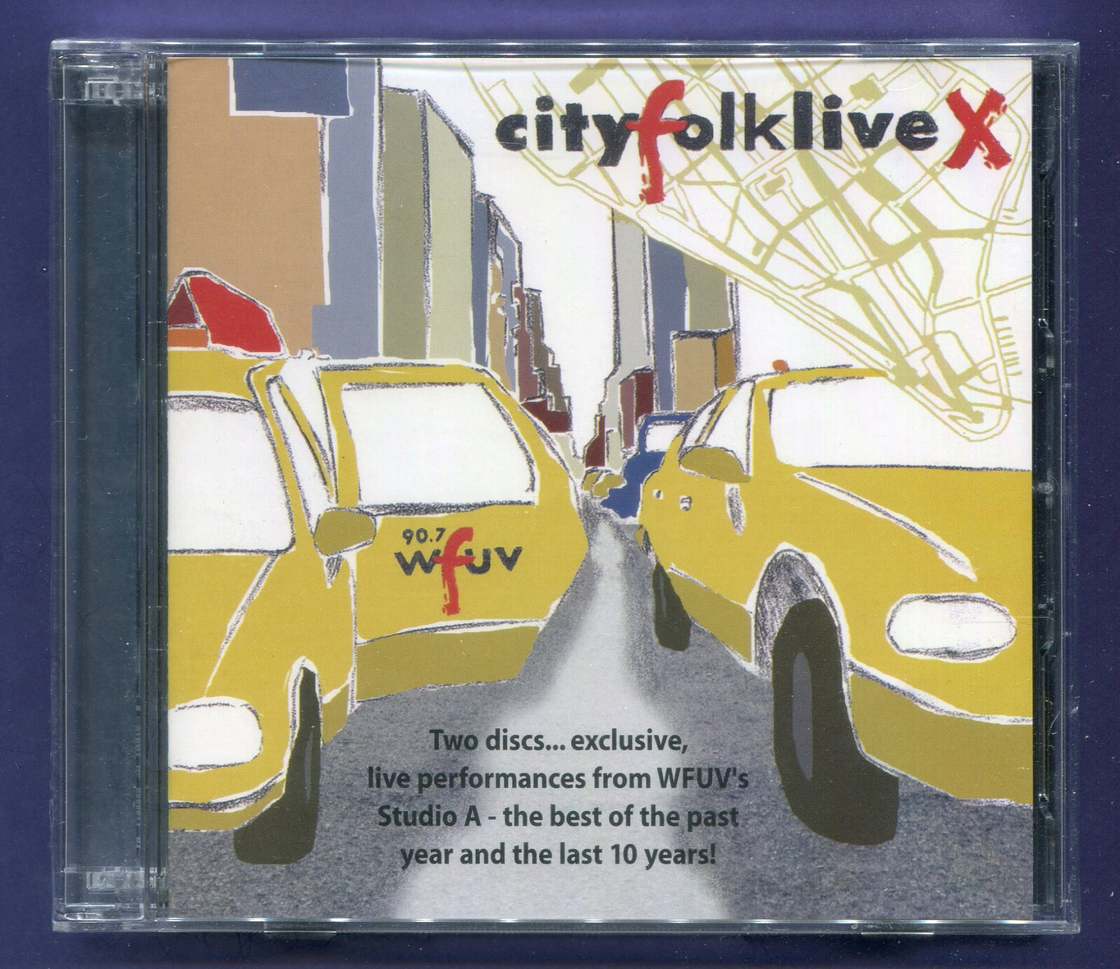 City Folk Live X 2007 WFUV CFL010 90.7 Music CD Sealed Decemberists Los ...
