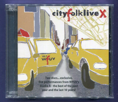 City Folk Live X 2007 WFUV CFL010 90.7 Music CD Sealed Decemberists Los ...