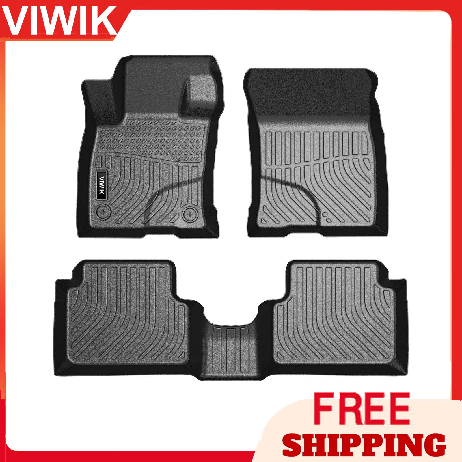 VIWIK Floor Mats Liner for 2022-2024 Ford Maverick 3D TPE Rubber All ...
