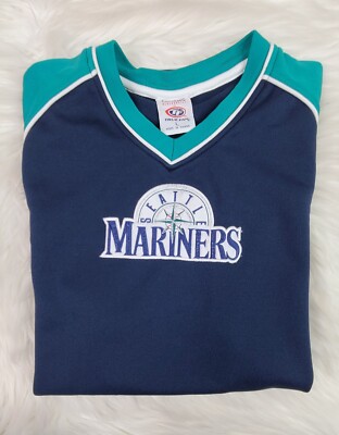 VTG Seattle Mariners Genuine Merchandise True Fan Series Pull Over ...