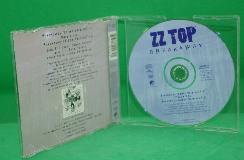 ZZ Top - Breakaway (CD Single, 1994) | eBay