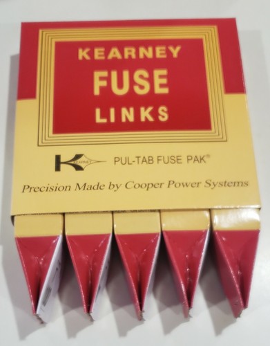 Lot of 5 Eaton Kearney 65 AMP Type T Fuse Links # 51065CPS | eBay