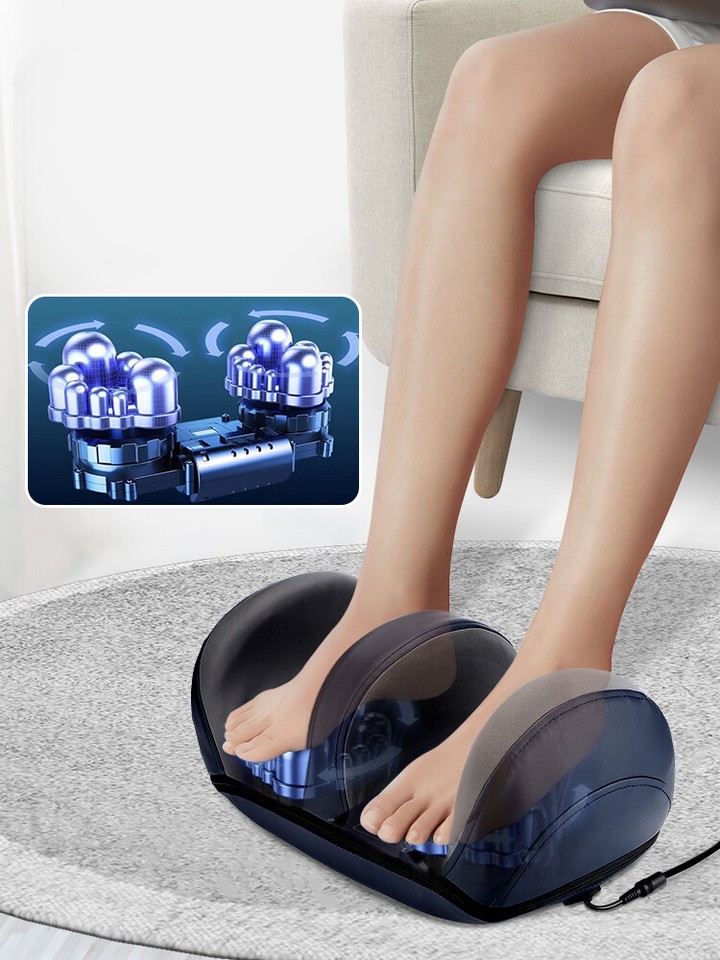 Foot Massage Electric Calf Massage Kneading Massage Hot Compress Foot ...
