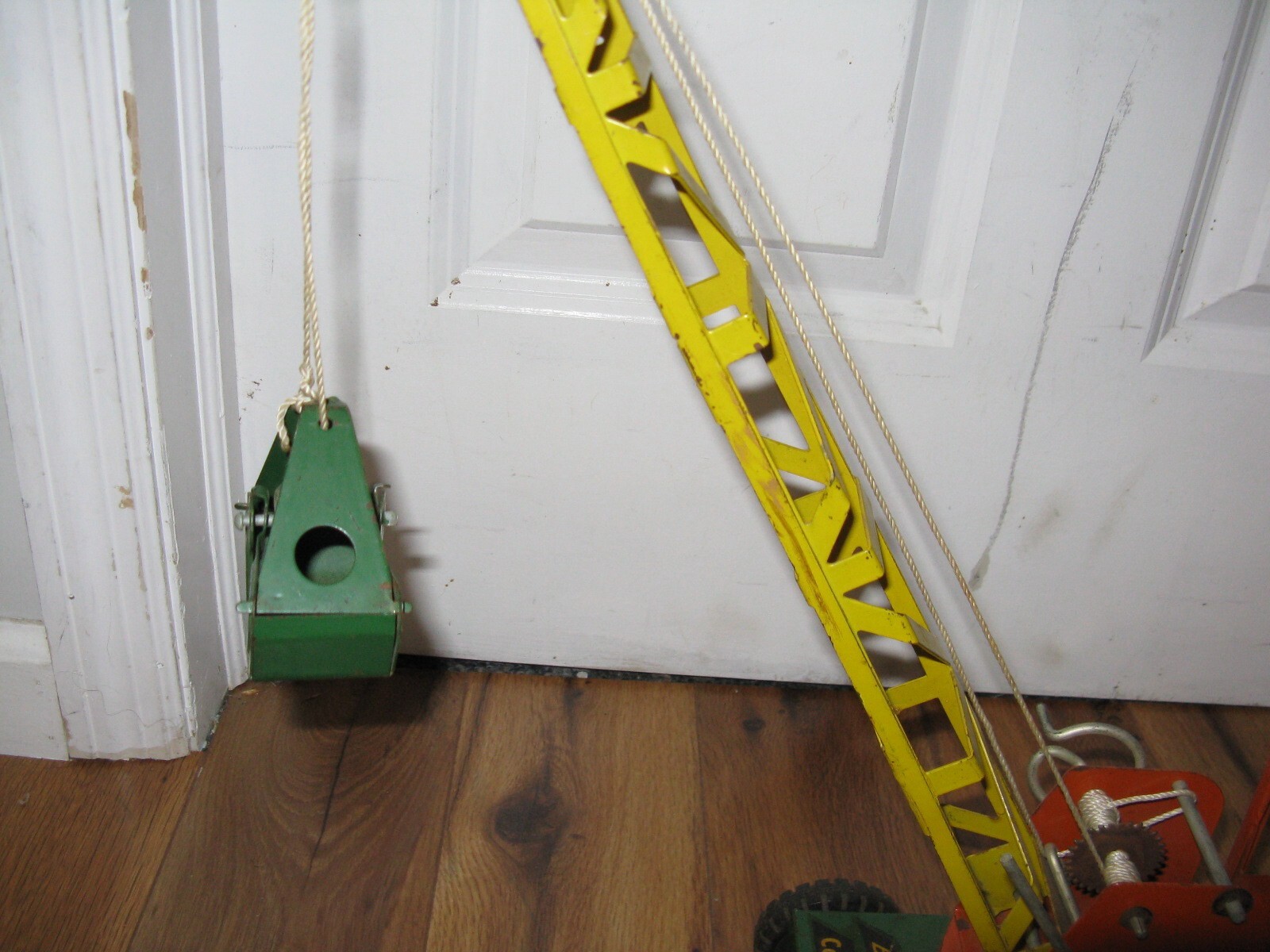 Antique Vintage 1950s Buddy L Mobile Derrick Pressed Steel Construction ...