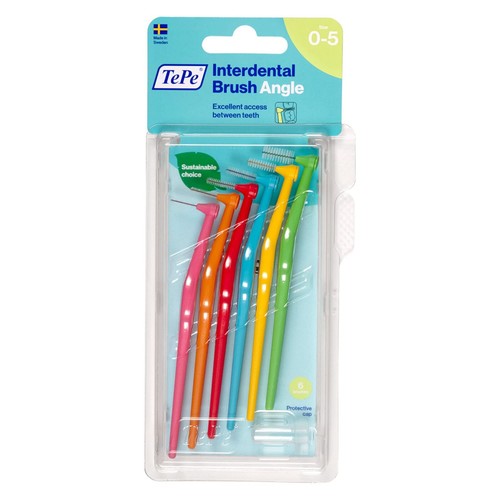 TePe Angle Interdental Brush Range 0.4mm to 0.8mm | eBay UK