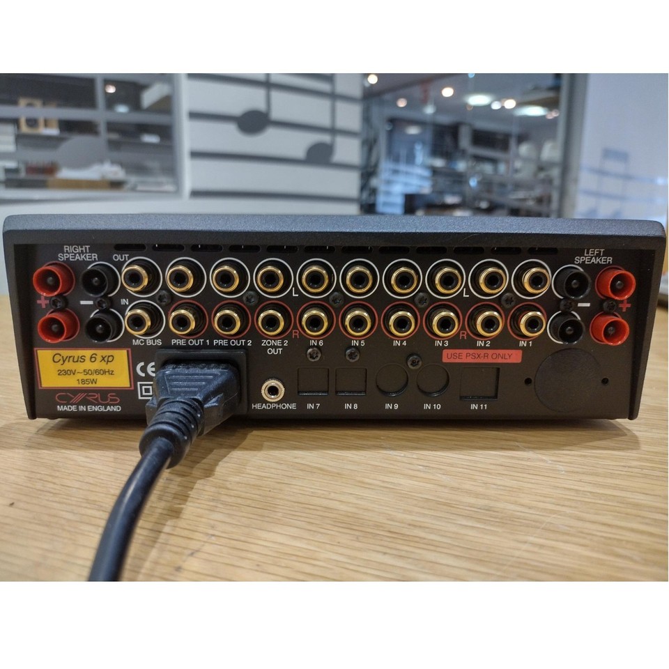 Cyrus 6XP Analogue Integrated Amplifier in Black. | eBay UK