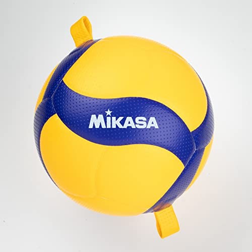 Mikasa Fixed Rubber String Attack Practice Volleyball No.5 V300W-At-Tr ...