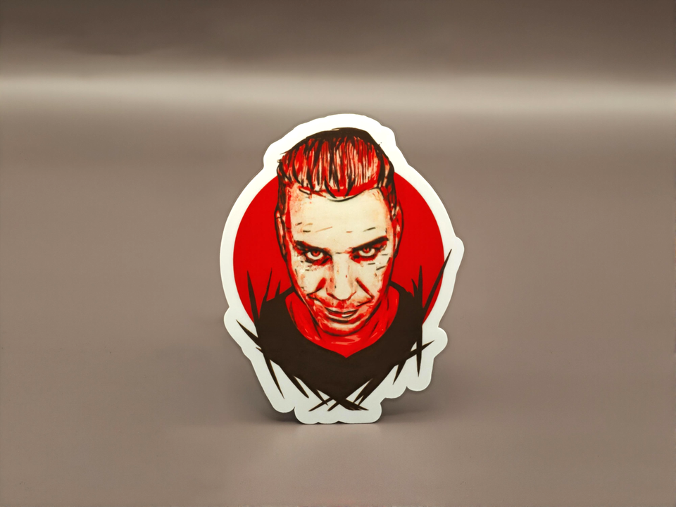 Rammstein Inspired Stickers Du hast Alt Heavy Metal Till Lindemann ...