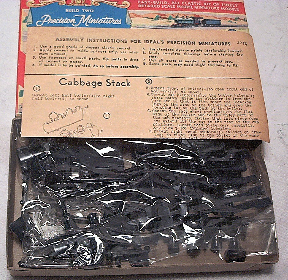 3 PRECISION MINIATURE STEAM LOCO KITS CABBAGE STACK / CASEY JONES / THE ...