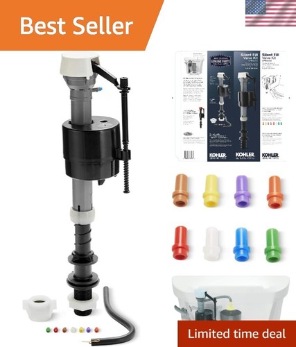 Premium Universal Fill Valve Kit with Inserts and Hose for Effective ...