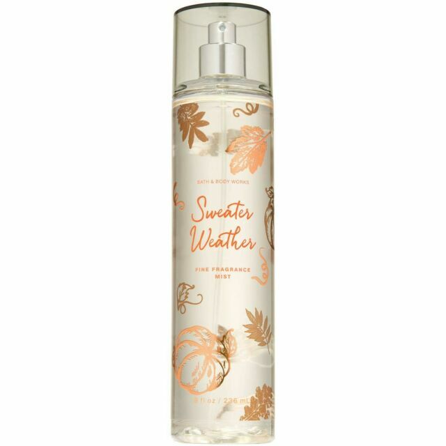 Bath & Body Works Sweater Weather Fine 8oz Women's Fragrance Mist for ...