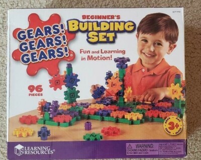 Learning Resources Beginner's Gears Building Set Children 3+ Toy | eBay