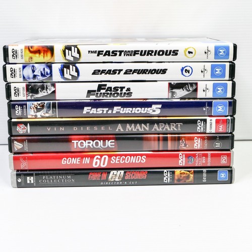 The Vroom Vroom Movie DVD Bundle (Region 4 DVD) ACTION Vin Diesel, Paul ...