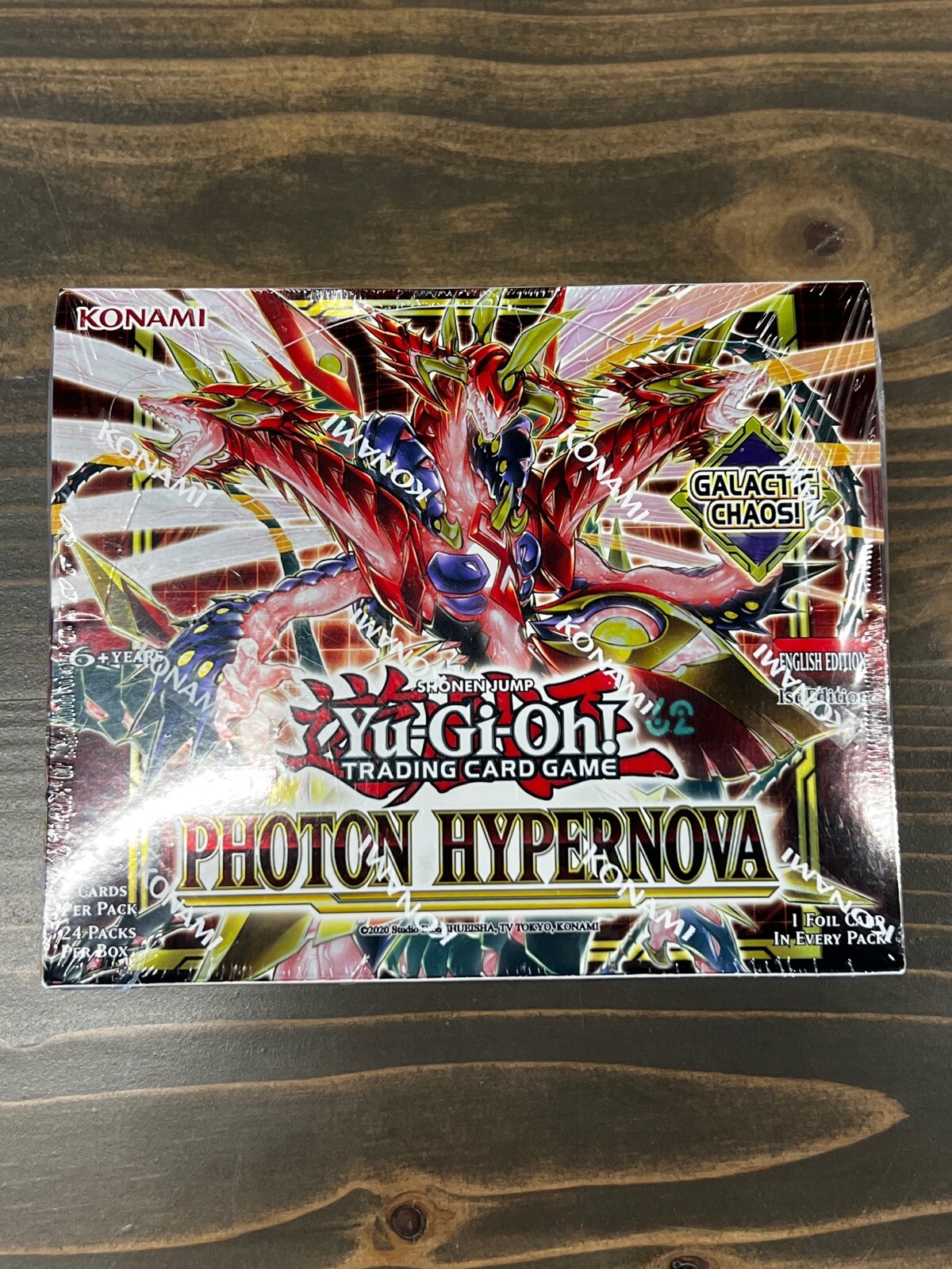 Yugioh Photon Hypernova Booster Box 1st Edition Brand New Factory ...