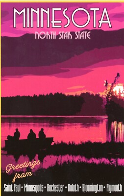 Minnesota, The North Star State --POSTCARD | eBay
