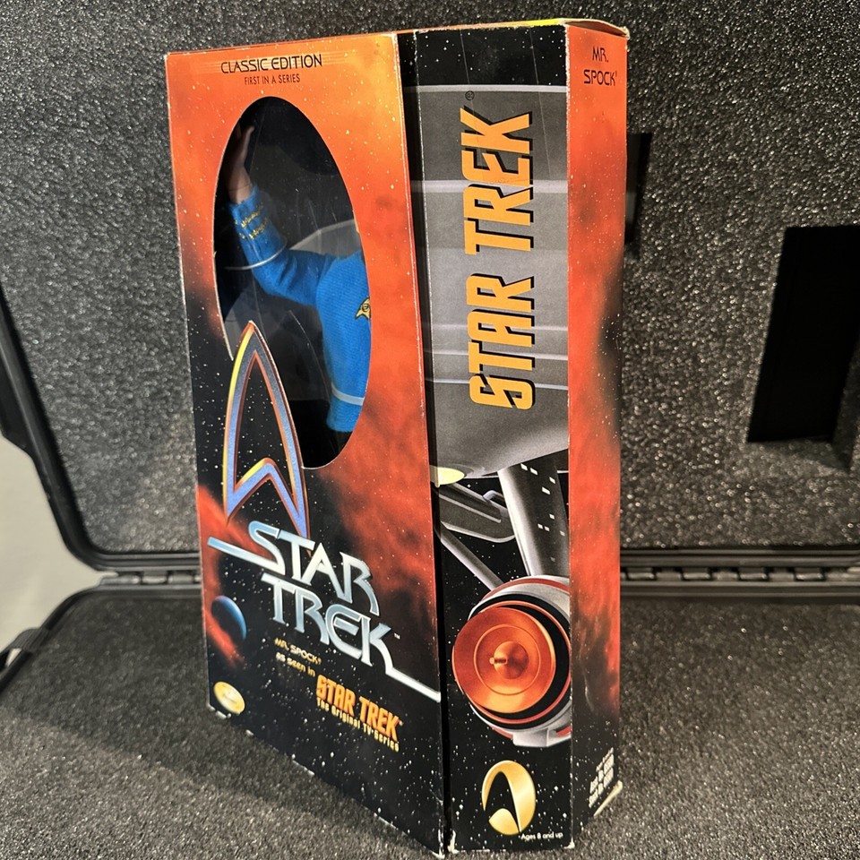 Star Trek TOS 12" Mr SPOCK Figure Playmates Toys 1999 Classic Edition ...