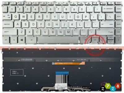 New HP Pavilion 14-DV 14-DV0000 14t-DV000 14-DV1000 14-DV2000 Keyboard ...