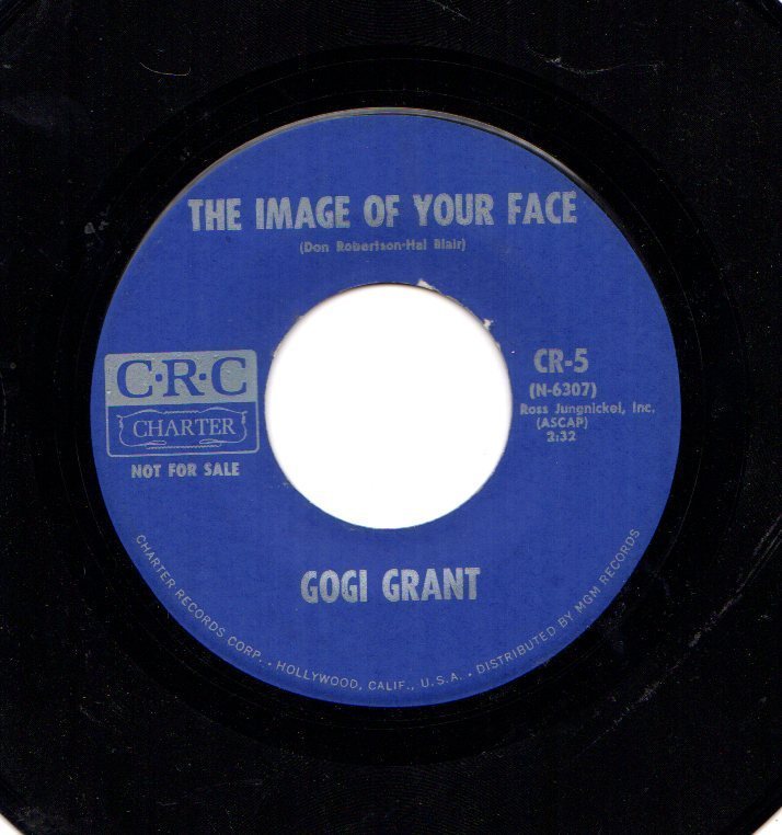 GOGI GRANT IMAGE OF YOUR FACE/DEAR FRIEND USED 45RPM VINYL | eBay