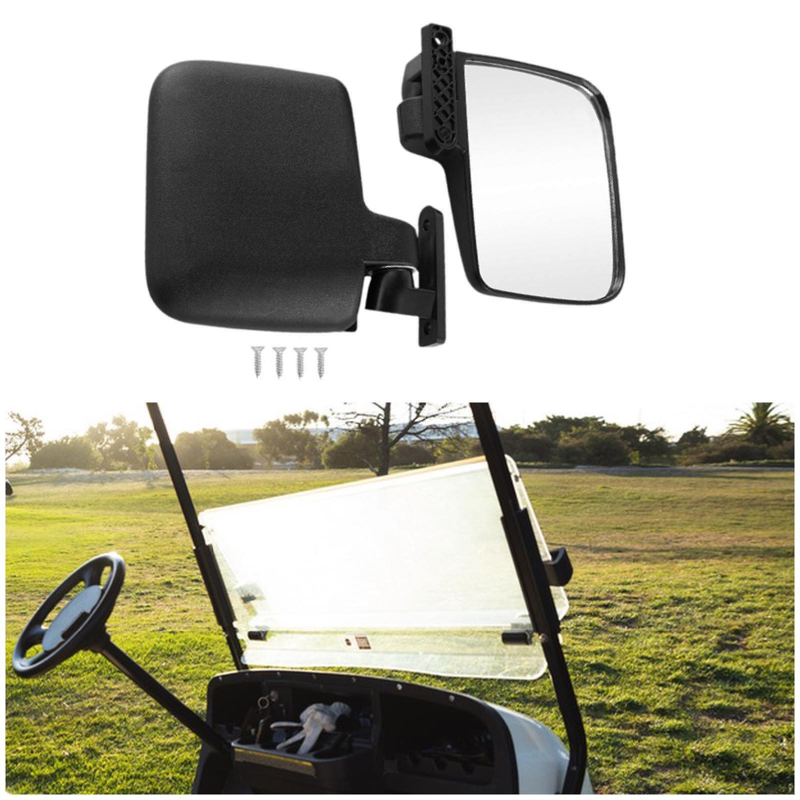 Generic Golf Carts Side Mirrors Sturdy Golf Carts Accessories Rotation ...