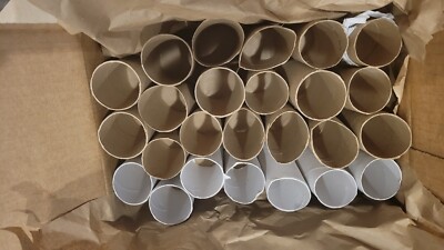 (25) Empty Toilet Paper Rolls Cardboard Tubes Arts & Crafts School ...
