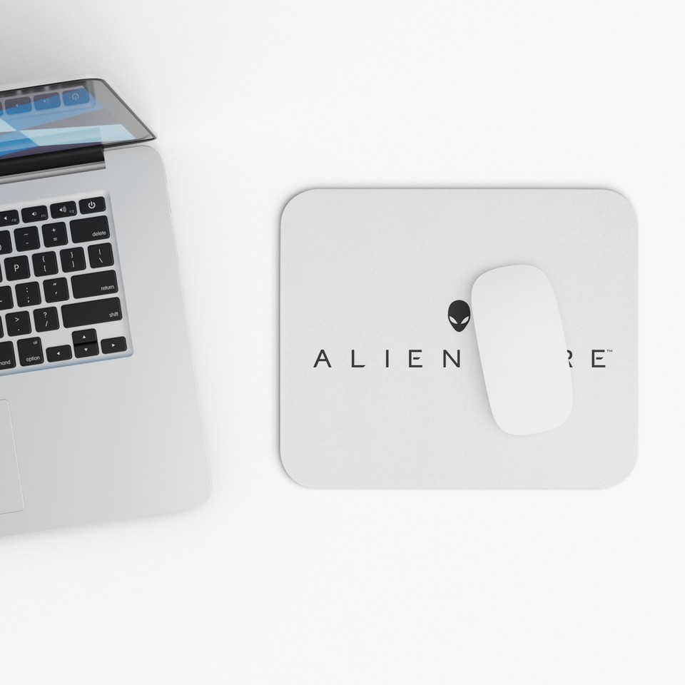 Alienware Logo, Themed White Gaming Mouse Pad (Rectangle) | eBay