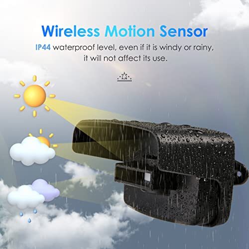 Driveway Alarm 600 Feet Long Range Wireless Motion Detector Alarm ...