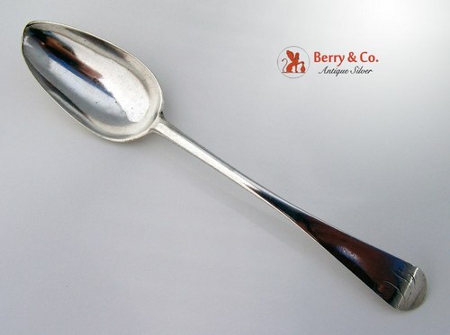 American Colonial Silver Table Spoon Saunders Pitman 1770 | eBay