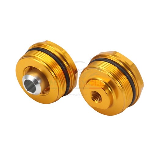 Front Upper Fork Caps For Kawasaki ZX400 Ninja ZX-4RR ZX-4R 2023-2024 ...