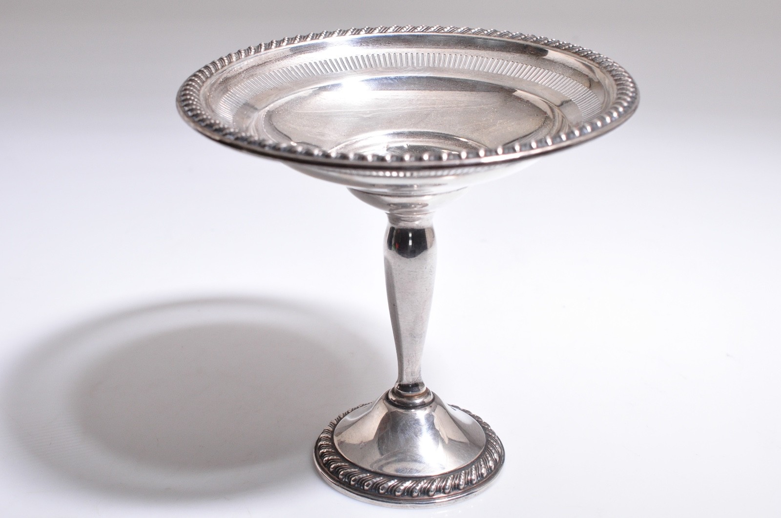 Rogers Sterling Silver Footed Compote with Weighted Foot 6" | eBay