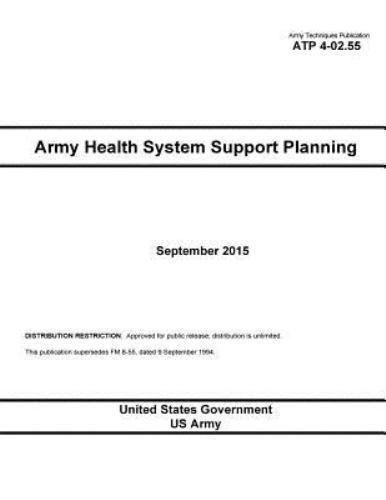 Army Techniques Publication ATP 4-02. 55 Army Health System Support ...