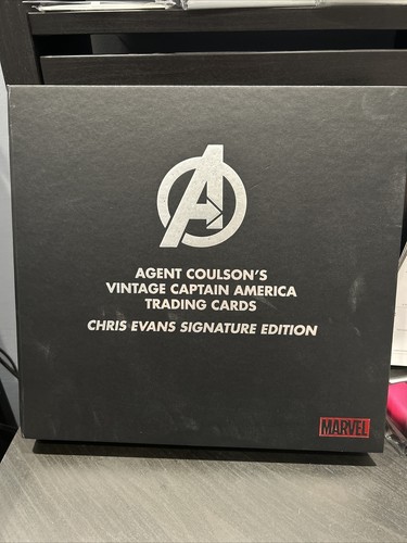 Chris Evans SIGNED AGENT COULSONS Marvel AVENGERS TRADING CARDS ...