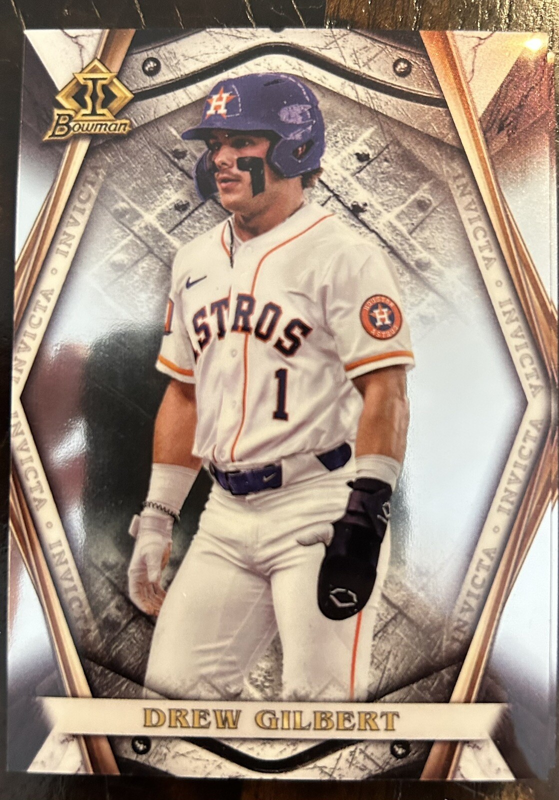 2022 Bowman Draft - Bowman Invicta #BI-15 Drew Gilbert (RC) for sale ...