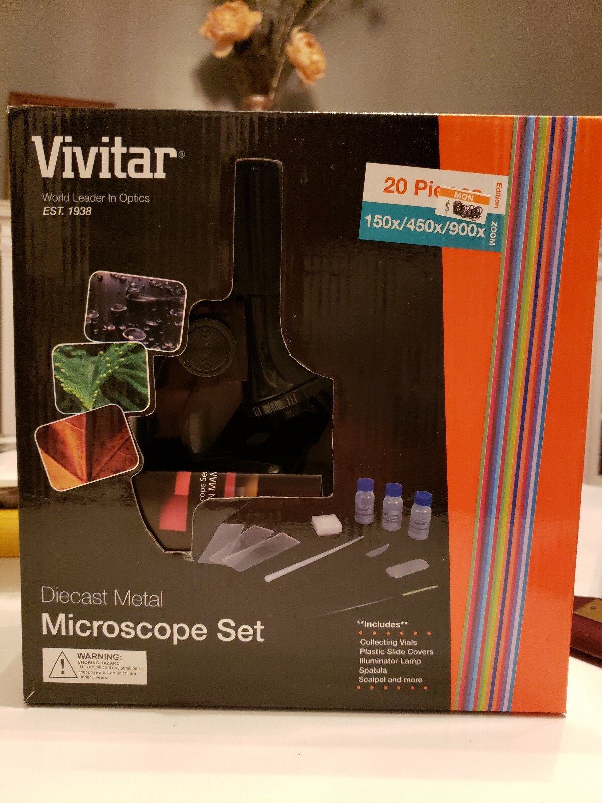 Vivitar Microscope Kit - Black VIV-MIC-1 | eBay