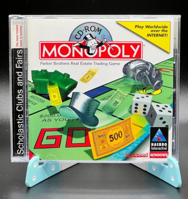 Monopoly CD-ROM Hasbro Interactive Windows Westwood Studios PC Game ...