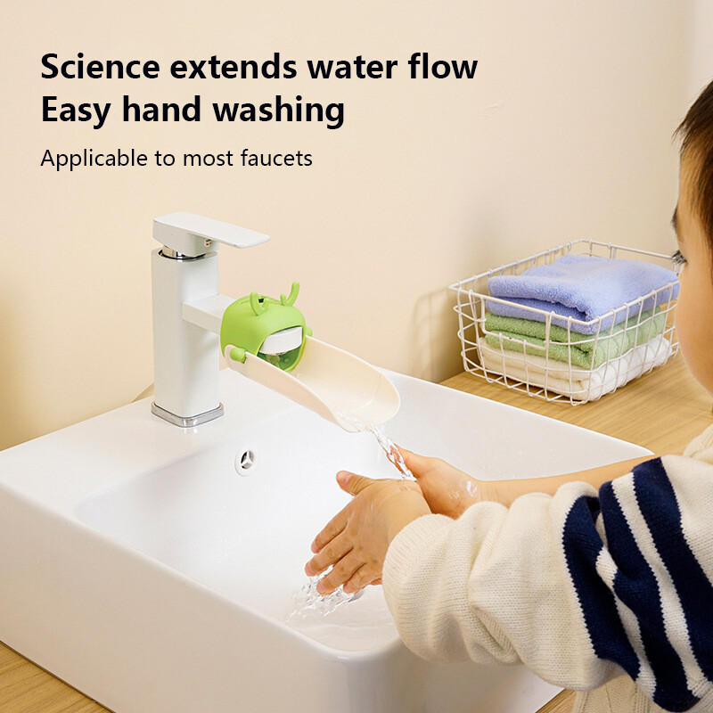 Hand Washing Extender Hand Washing Aid Faucet Guide Sink Splash Proof ...