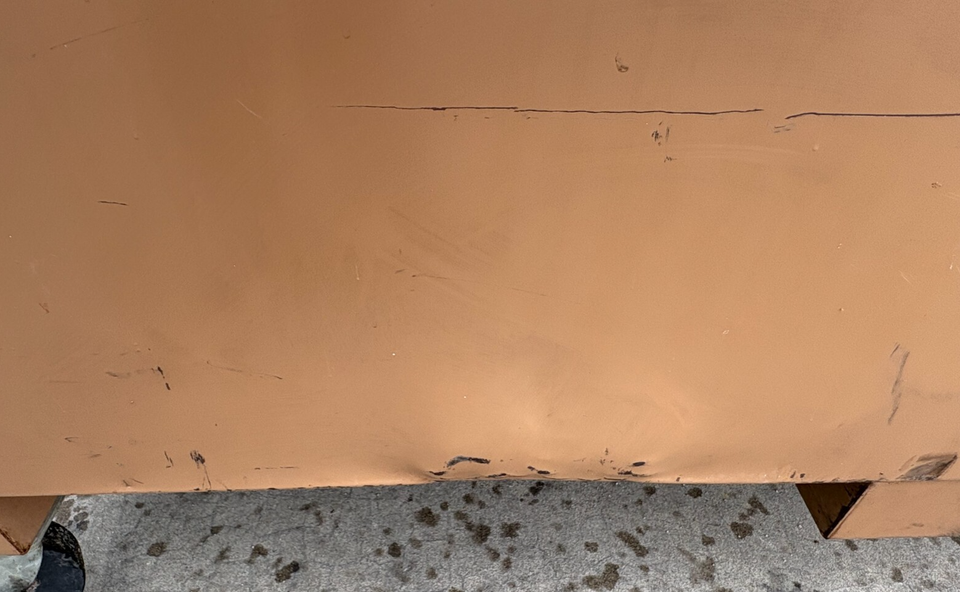 KNAACK MODEL 89, PIANO-STYLE, PADLOCKABLE JOBSITE TOOL STORAGE BOX | eBay