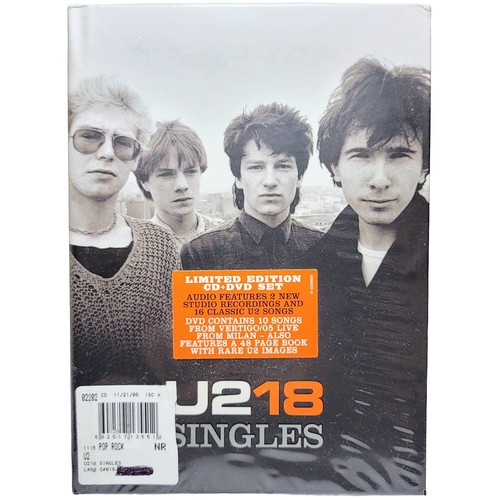 U2: 18 Singles (CD/DVD 2006) Vertigo '05 Milan + 48 Page Book BRAND NEW 602517135512| eBay