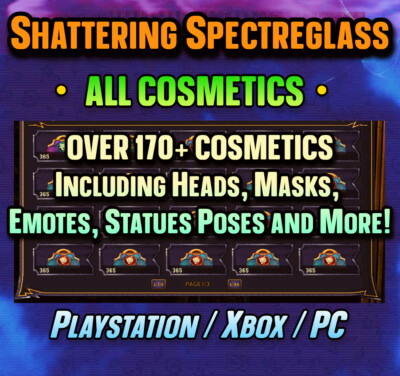 Tiny Tina Wonderlands ⭐️ DLC4 SHATTERING SPECTREGLASS • ALL COSMETICS ...