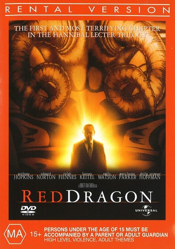 290 A NEW SEALED RED DRAGON DVD Region 4 | eBay Australia