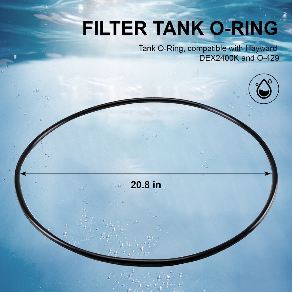 Pool Filter Tank O-ring Replacement for Hayward Pro-Grid DE DEX2400K O ...