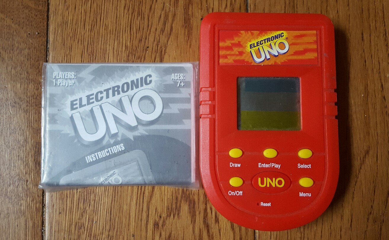2001 Electronic Uno Game by Mattel, Electronic, Pocket, Works great | eBay