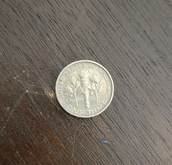 2003 P Roosevelt Dime Raised Rim No Ridges Non Reeded rare Error Coin ...