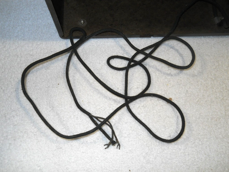 Vintage National External Speaker for HRO Ham Radio Receiver Untested ...