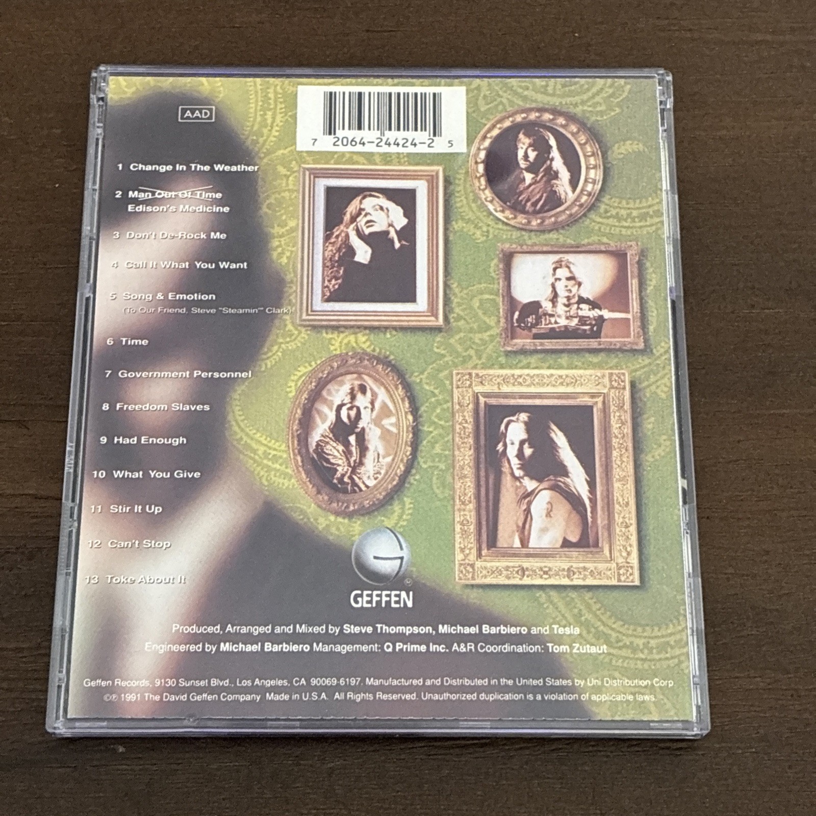 TESLA- PSYCHOTIC SUPPER ( CD, 1991 ) | eBay