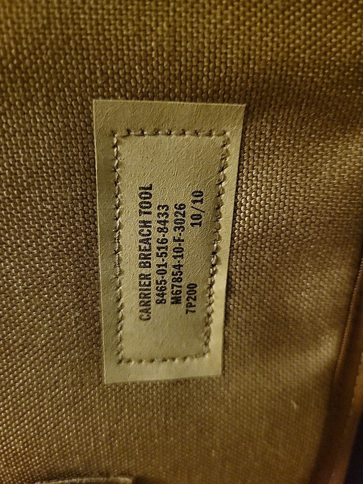 HALLIGAN Breacher Tool Carrier USMC Coyote Brown BREACH KIT PACK BAG ...