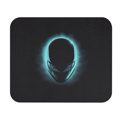 Alienware Blue Eclipse Head, Black Gaming Mouse Pad (Rectangle) | eBay