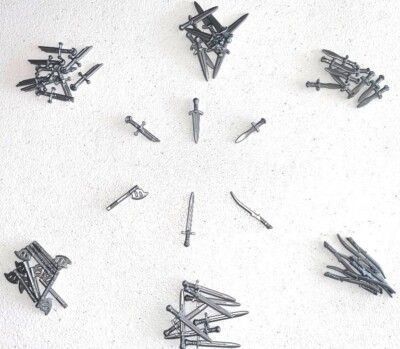 LEGO 10316 Lord of The Rings Rivendell Weapons LOTR New Sword ...